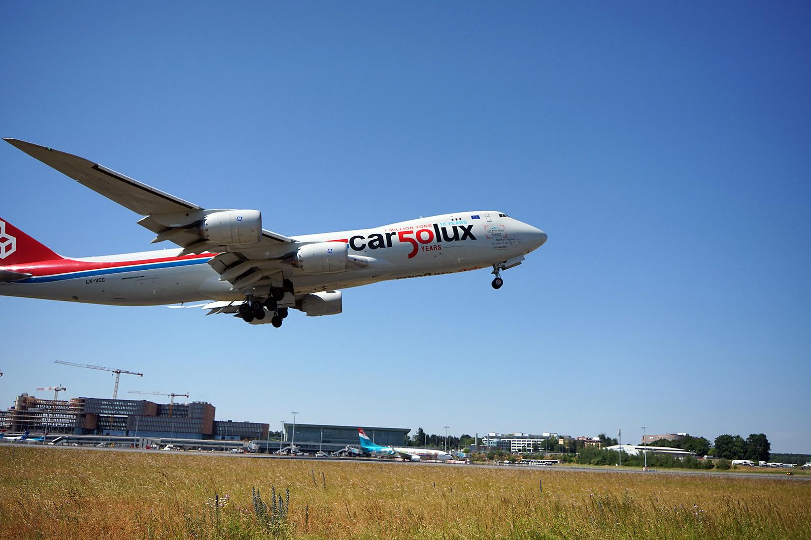 Cargolux inaugurates SAF at Luxembourg airport and operates carbon ...