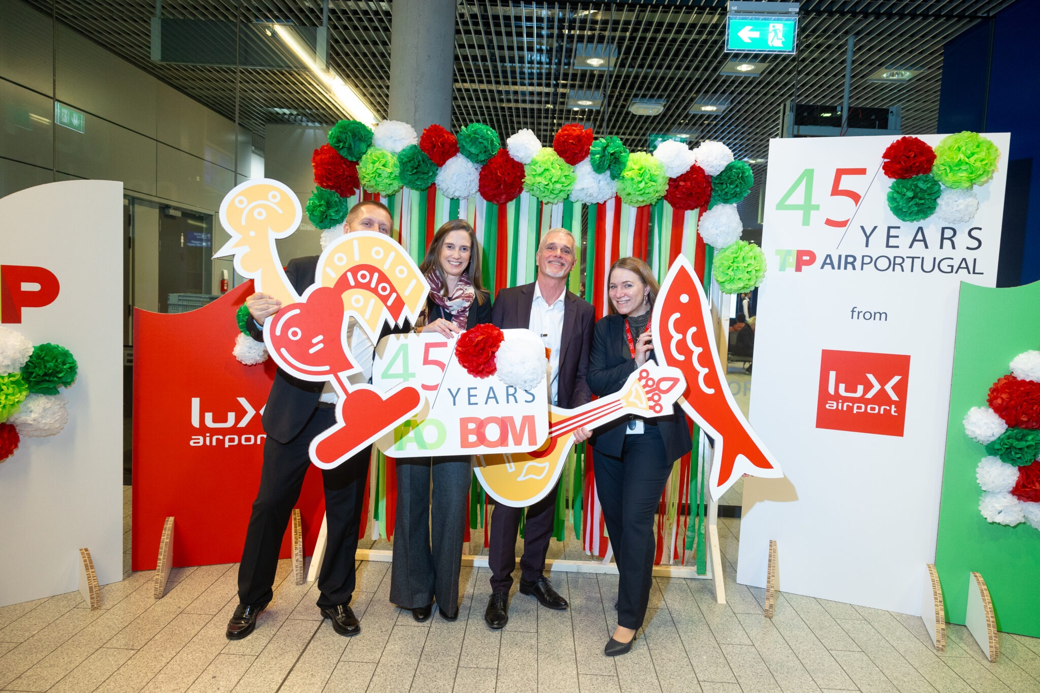 La TAP célèbre 45 ans de vols au départ du Luxembourg ! - lux-Airport