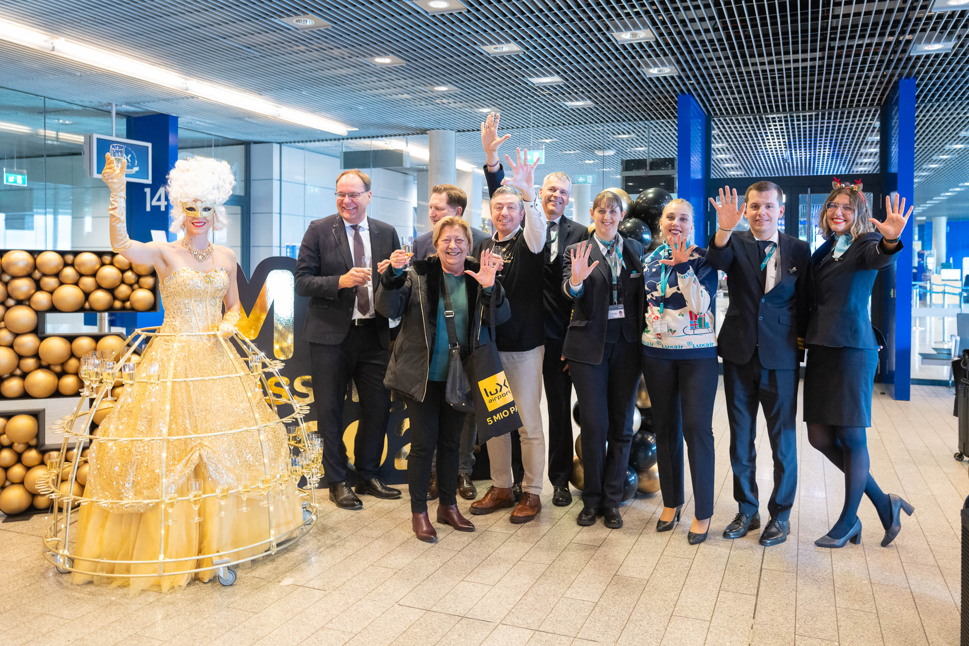Luxembourg Airport Celebrates Historic Milestone: Welcoming its 5 ...