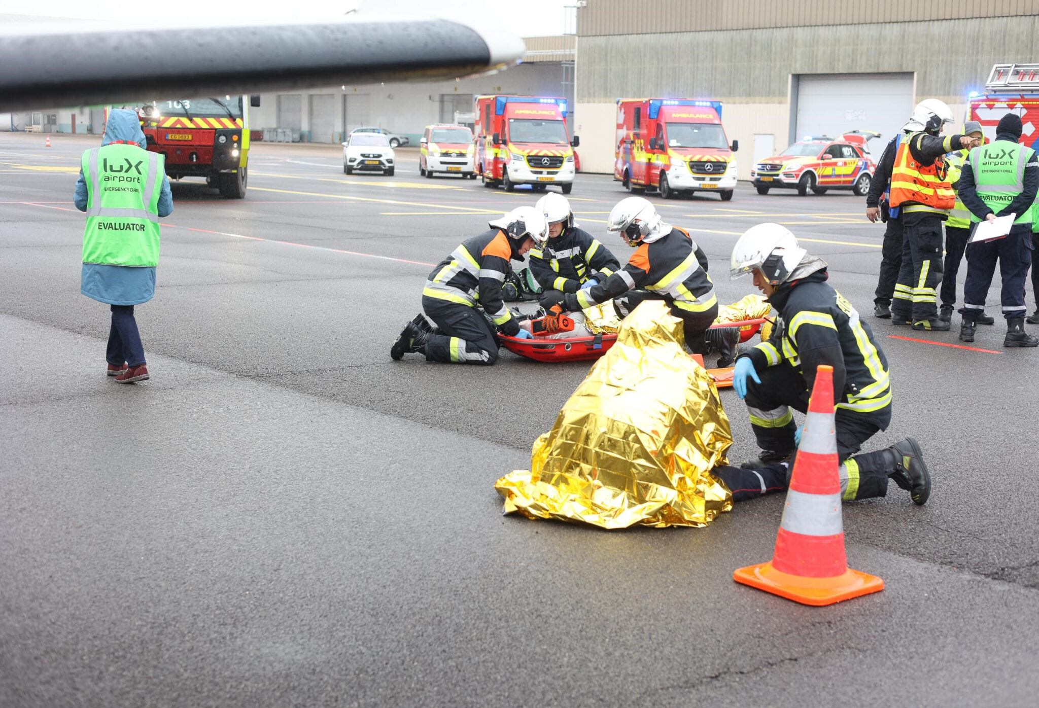 Full-Scale Emergency Exercise at Luxembourg Airport - lux-Airport